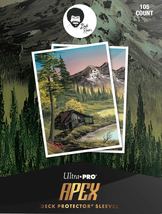Ultra Pro Apex Sleeves - Bob Ross - Mountain Retreat