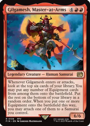 Gilgamesh, Master-at-Arms (PRE-139) - Prerelease Cards Foil