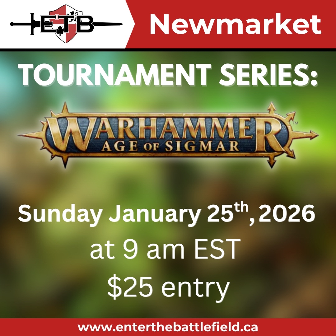 ETB Tournament Series: Age of Sigmar (January 2026)
