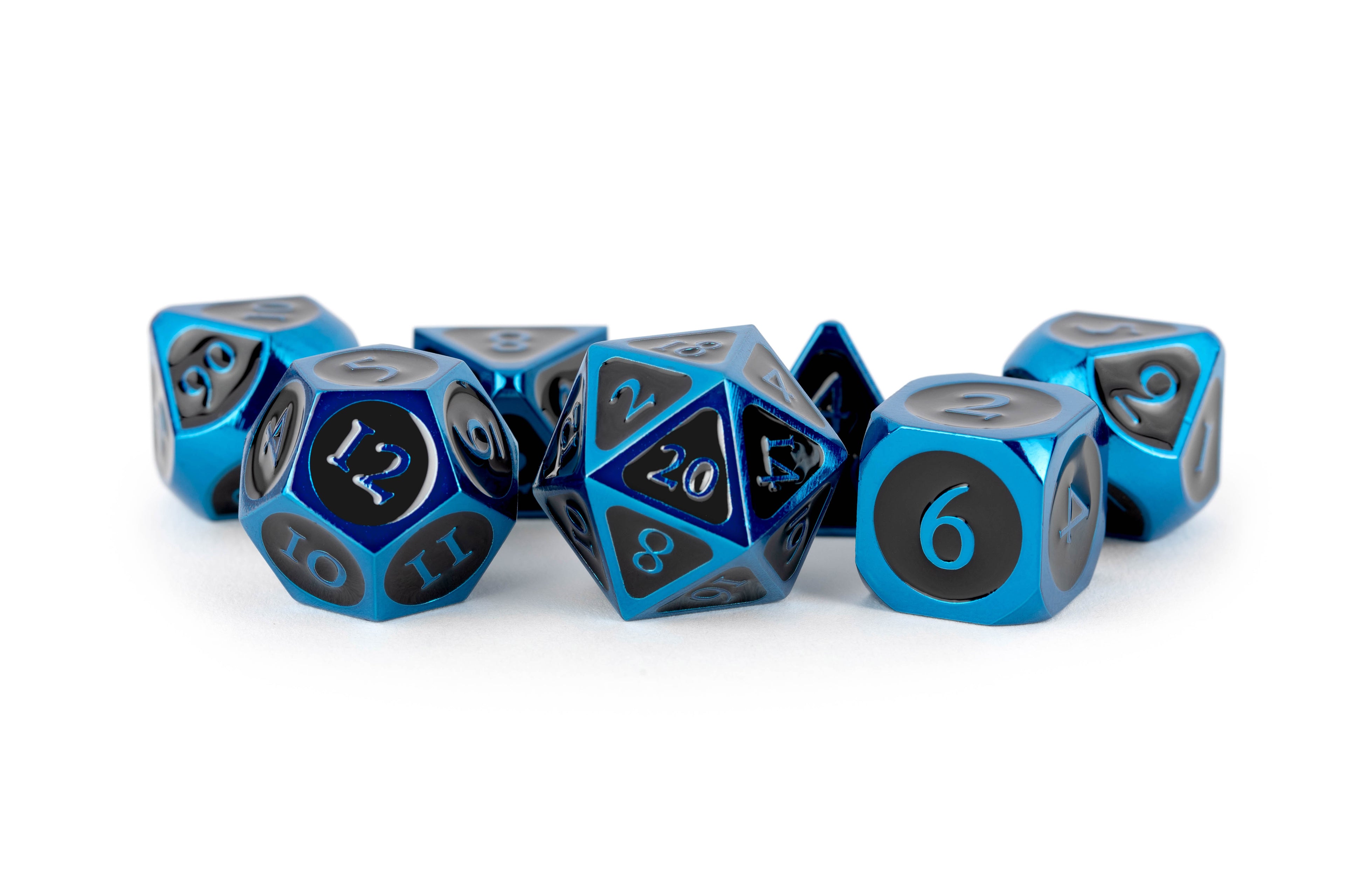 MDG Metal Poly Dice Sets